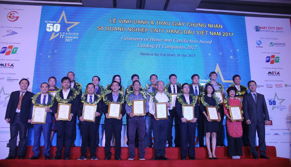S3Corp Is Among Vietnam’s 50 Leading IT Companies 2017
